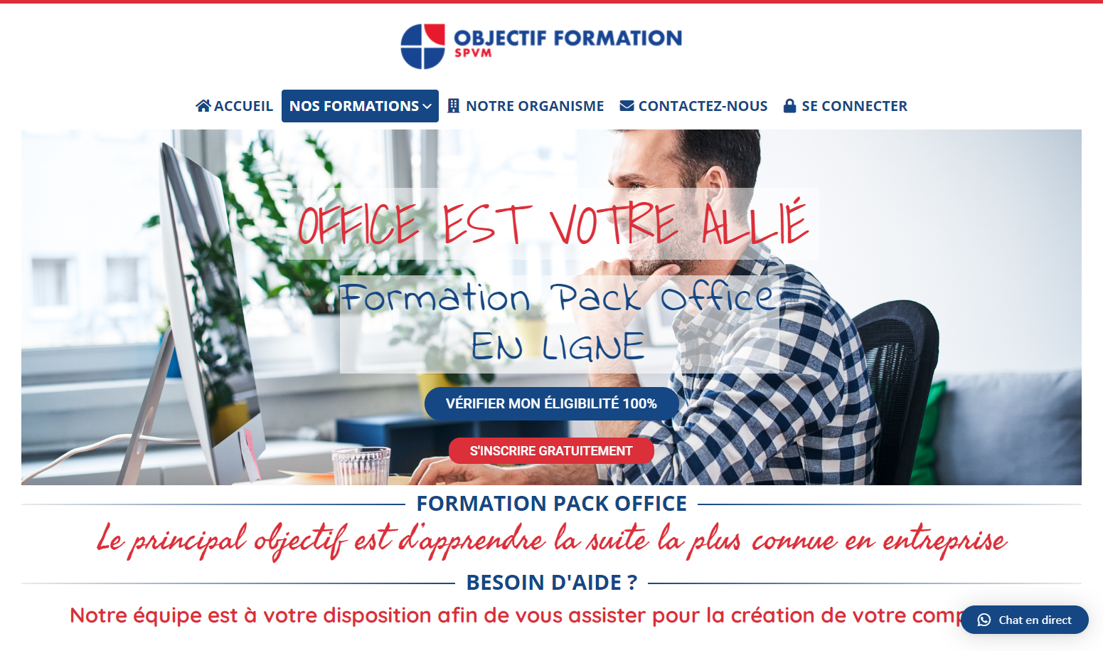 Formation Pack Office | Objectif Formations